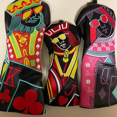 Kings and Queens Golf Head Covers Golf Head Cover for Driver/hybrid ...