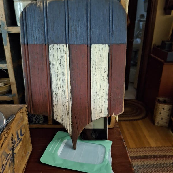 Primitive Colonial Americana Beadboard Shield - Etsy