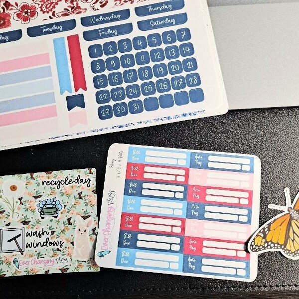 Habit Tracker Planner Stickers - Bullet Journal - Bujo - Planner ...