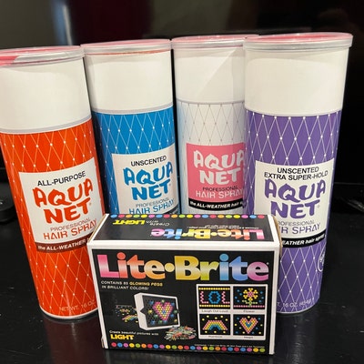 Aqua Net 80s PRINGLES Can Labels DIGITAL Printable Party - Etsy