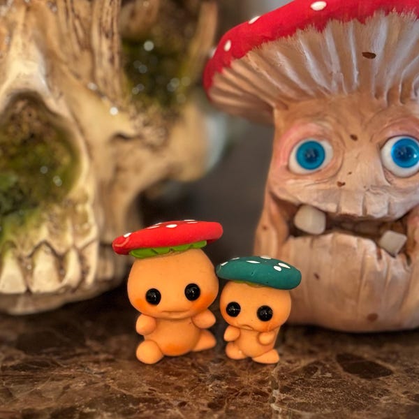 Flowering Monster Sprout a Trollfling Doll by Amber Matthies - Etsy