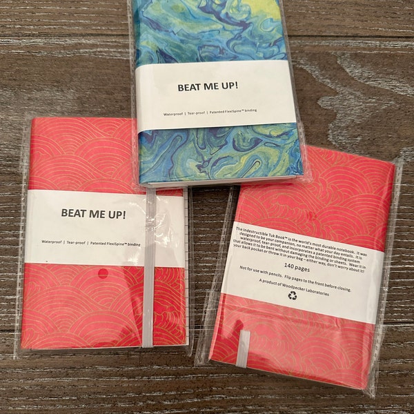 Tuk Book™ Waterproof Tear-proof Indestructible Notebook World's Most ...