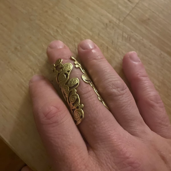 Arthritis Finger Splint for Both PIP & DIP Joints Ring Bronze - Etsy