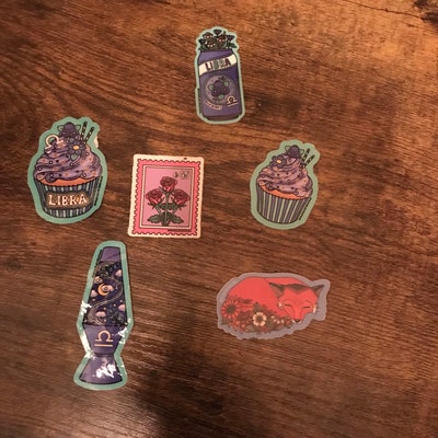 Zodiac Lava Lamp Stickers,stickers for Hydroflask,laptop Sticker,cute ...