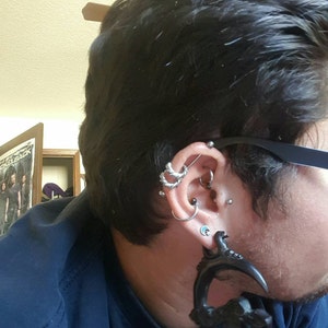 Dragon 3/4 Ear Gauges | Etsy