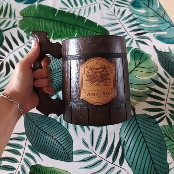 Witcher Mug Geralt Medallion Personalized Gift Witcher Gamer Gift ...