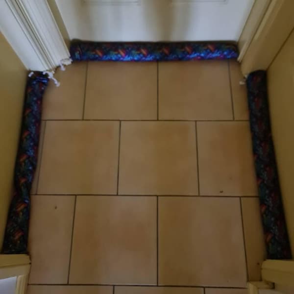 Custom Filled Door Draft Stopper | Filled With Sand Door Snake ...