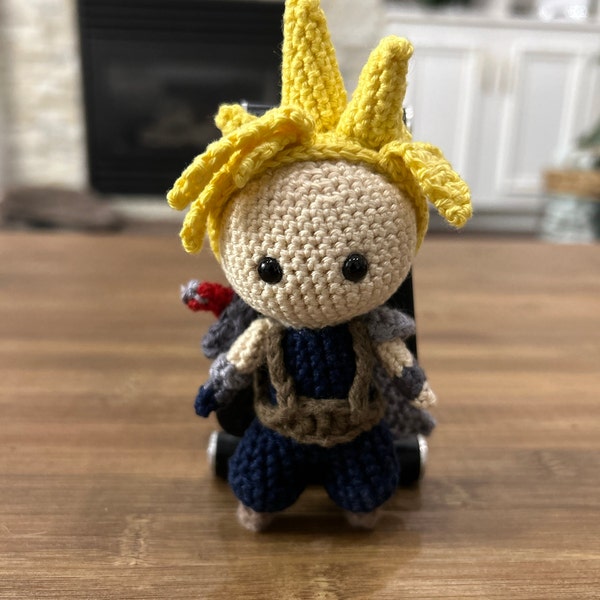 DIY PATTERN - Cloud Strife (FFVII) - Amigurumi Crochet Pattern - Etsy