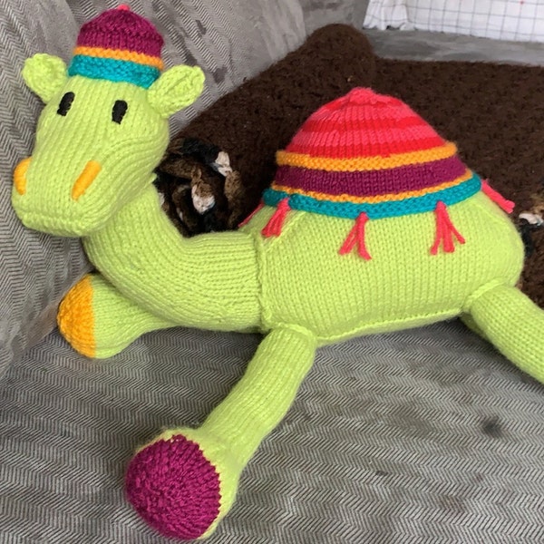 KEMAL THE CAMEL Knitting Pattern - Etsy
