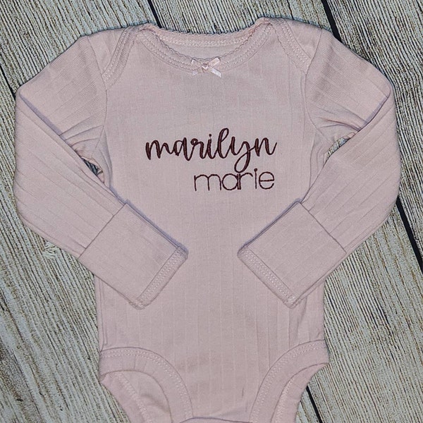 Baby Blue Script Font BX Cursive Machine Embroidery Font | Handwritten ...