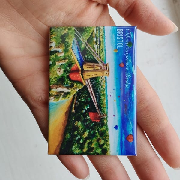 Original Robot Themed Fridge Magnet - "rockin' Robot" (heavy Metal ...