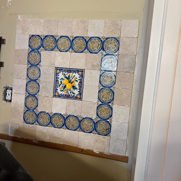 Mediterranean Tiles, Hand Painted Tiles, Italian Ceramic Tiles, Kitchen ...