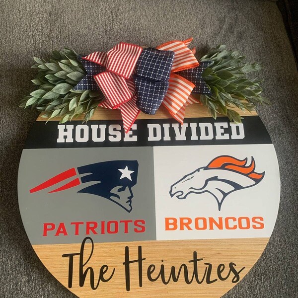 House Divided Door Sign | House Divided Sign | House Divided Wreath ...