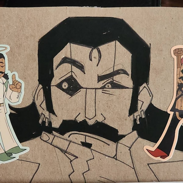 The Sanity Assassin Print Sticker - Etsy