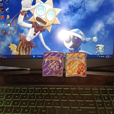 Sundrop & Moondrop Candy Stickers Candy Bags Security Breach Glitter ...