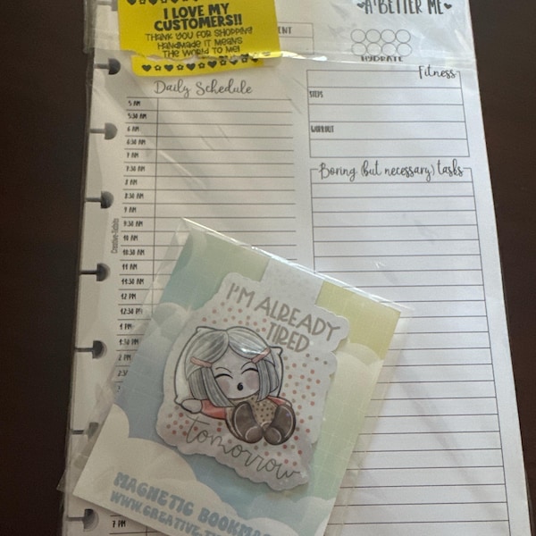 Perpetual Calendar for Your Traveler's Notebook - Printed Travelers ...