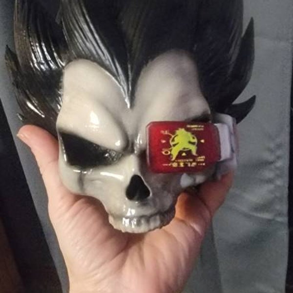 Vegeta Skull ,over 9000, Dragon Ball Inspired Skull, Prince of All ...