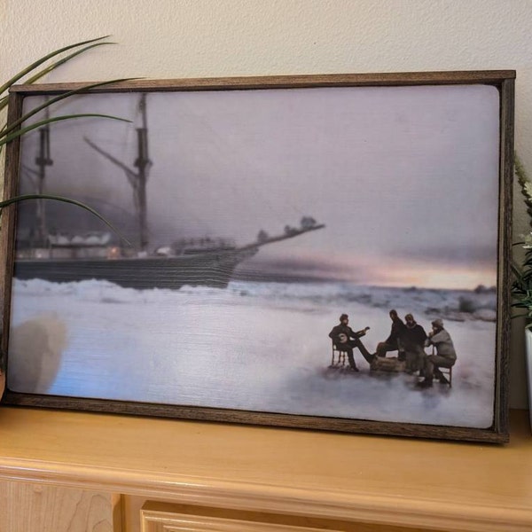 Distressed Wooden Sign ' Naviator - the Navy Man Who Flys! '. US Navy ...