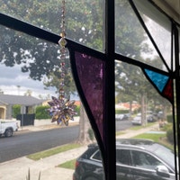 Suncatcher for Windows or Car Charm Suncatcher Starburst Star Sun ...