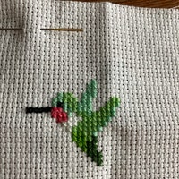 Tiny Hummingbird Kit Embroidery, Mini Stitch Kit, Small Embroidery Hoop ...
