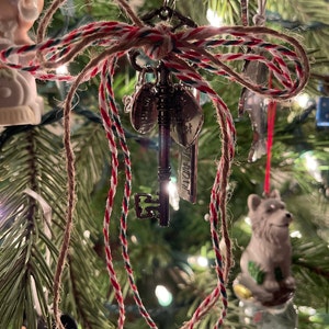 Our New Home Personalized Skeleton Key Christmas Ornament - Etsy