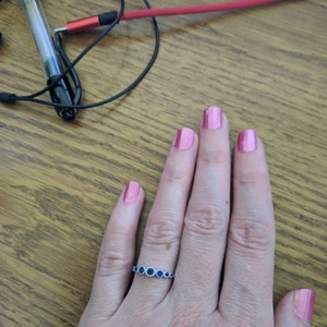 Adjustable Sapphire Toe Ring Sterling Silver Deep Blue Sea Toe Ring ...