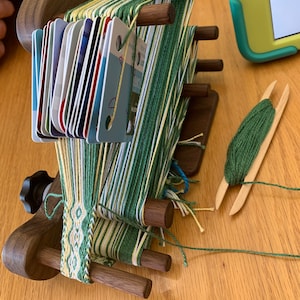 Loom-the Fiddle Inkle SUPER Tiny Small Travel Sized Weaving - Etsy