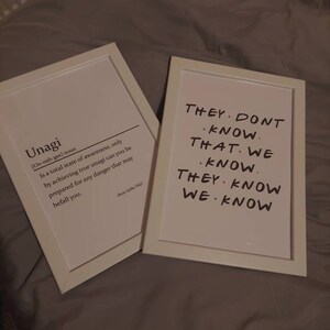 Custom Quote Friends Tv Show a Promise Between - Etsy