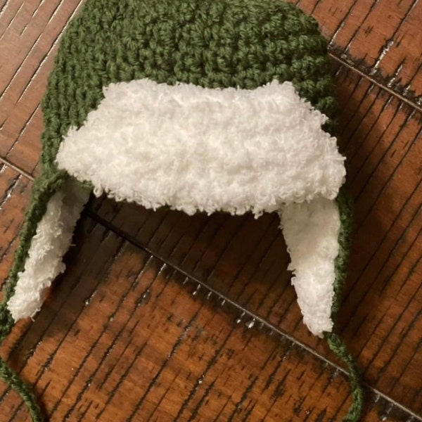 Little Boy's Hunter Cap With Flaps Crochet Pattern PDF - INSTANT ...
