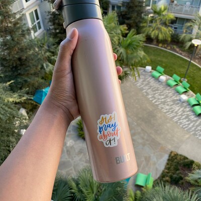 Jesus & Boba Vinyl Sticker Hydroflask Laptop Bible Verse Religious ...