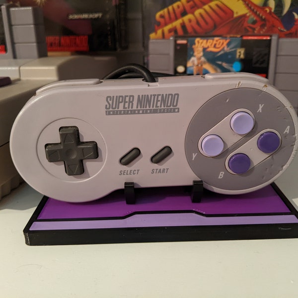 Display Stand for Original SNES Controllers / Multicolors / Custom 3D ...