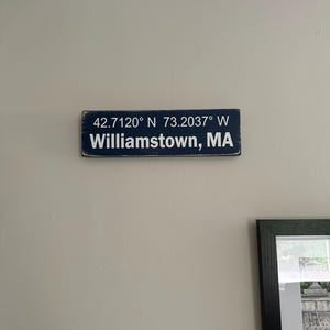 City State Zip Sign - Etsy