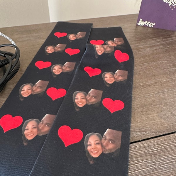 Custom Face Socks Personalized Photo Socks, Picture Socks Customized ...