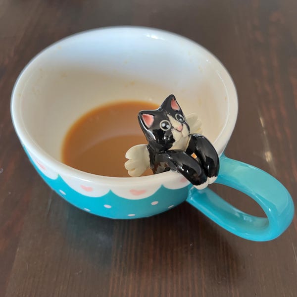 139 Designs Custom Pet Mug Personalized Handmade Ceramic Cat Dog Hidden ...
