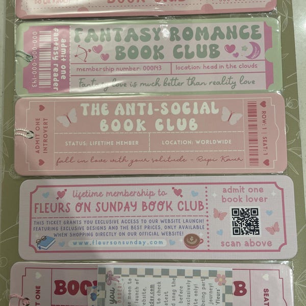 The Anti-social Book Club Bookmark | Feminist Bookmark | Bookmark ...