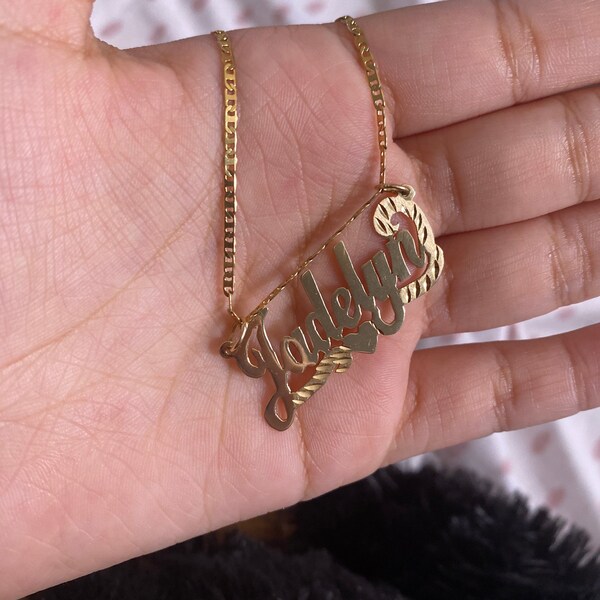 Customized Gold Name Plate - Etsy