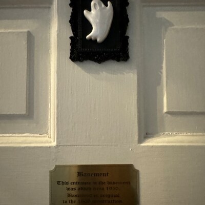 4.5 Victorian Gothic HUMAN SKULL Wall PLAQUE Realistic 3D Skeleton Wall ...