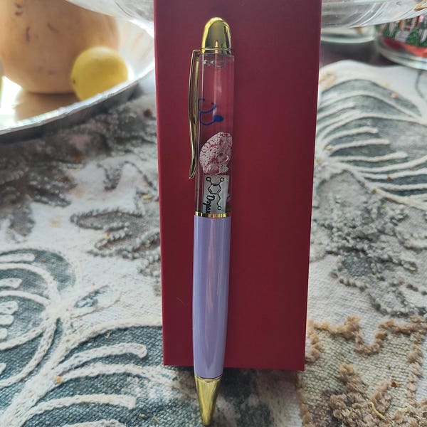 Serotonin Brain Float Pens / Dopamine / ADHD / Neurodivergent / Custom ...