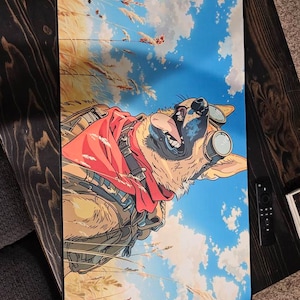 Fallout MTG Playmat Wise Mothman Gaming Mat Fallout TCG Playmat Purple ...