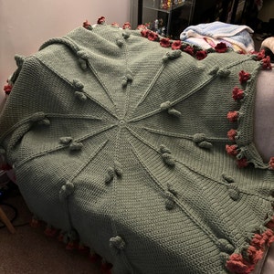 Fluffy Bouquet Blanket™ Crochet Pattern PDF - Etsy