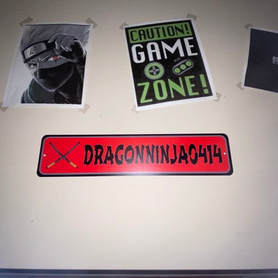 Sign for Ninja, Ninja Sign, Decor for Ninja, Ninja Lover Decor, Ninja ...