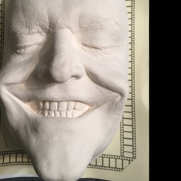 Jack Nicholson Joker Prosthetic FX Life Mask Cast NR - Etsy