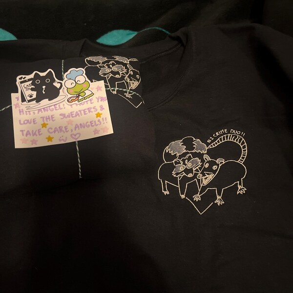 Mattheo Riddle Embroidered Sweatshirt - Gender-Neutral Adult ...