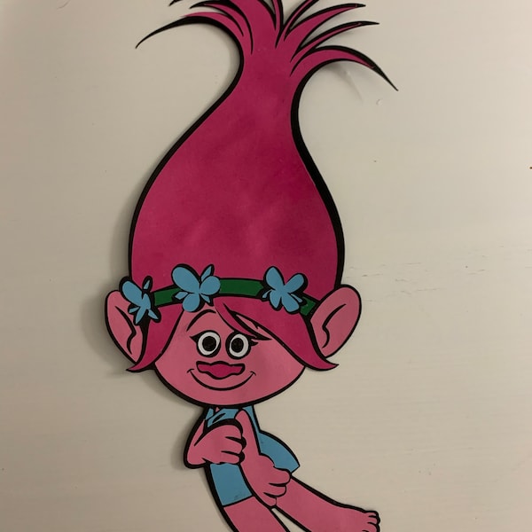 Poppy Trolls SVG: Cricut & Silhouette Cut Files (digital Download) - Etsy