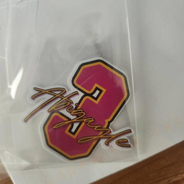 Custom First and Last Name Aesthetic Waterproof Vinyl Decal for Water ...