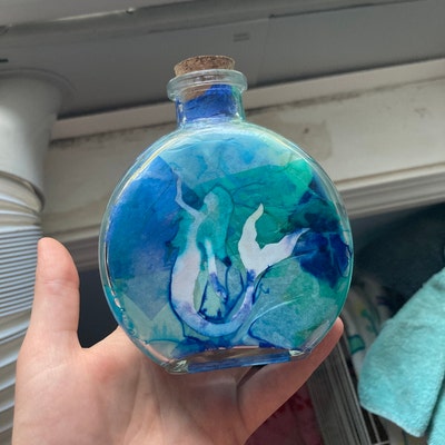 Mermaid Light, Mermaid Night Light, Mermaid Lantern, Little Mermaid ...