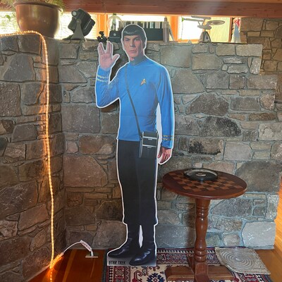 Star Trek the Original Series Spock Standee Life-size Cardboard Cutout ...