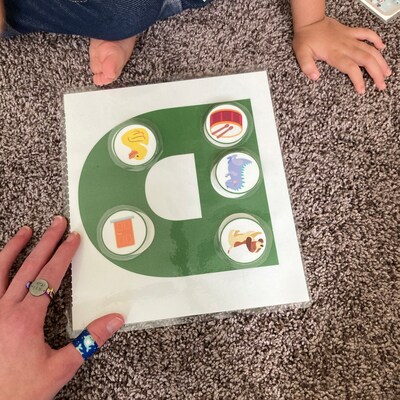 Toddler Five Senses Activities Sorting Learning Matching Busy Book ...