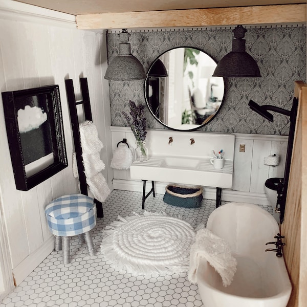 Dollhouse Miniature Faucet Taps Set of 2 Miniature Taps Miniature Sink ...