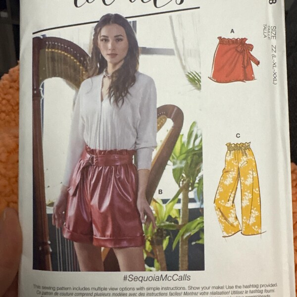 Simplicity 9646 Sewing Pattern, Easy Button Front Top Sewing Pattern ...